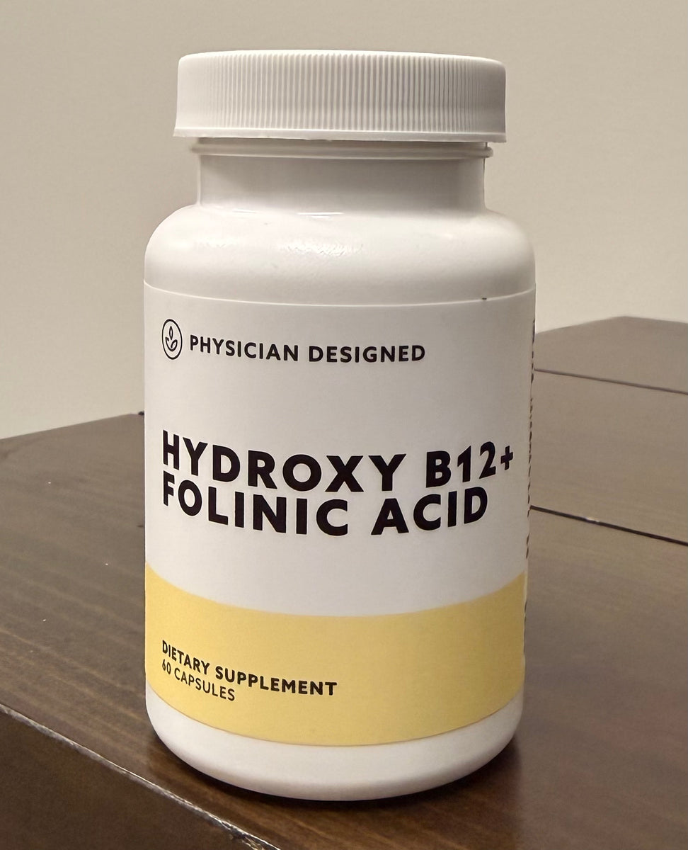 Hydroxy B12 + Folinic Acid – Physician Designed™